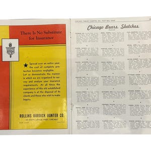 Antique Football Program All Star Game 1941 All Americans Vs Chicago ...