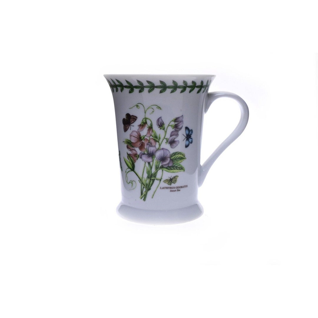 Pimpernel Mug Botanic Garden Portmeirion Footed Mug Sweet Pea 4 5/8" - Etsy