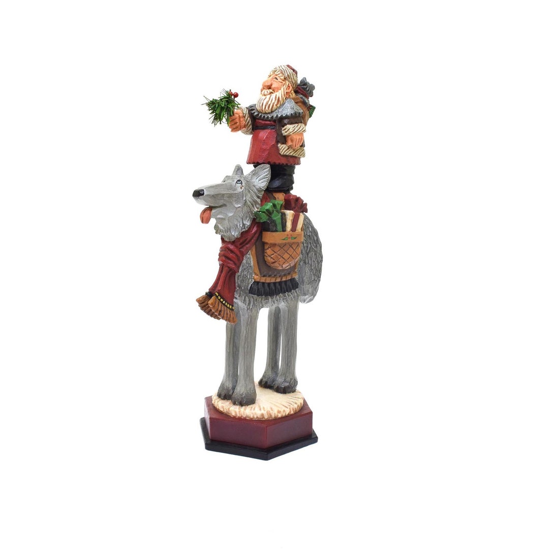 David Frykman Santa Figurine 1998 Tannenbaum Timberwolf 16" #475/3000 ...