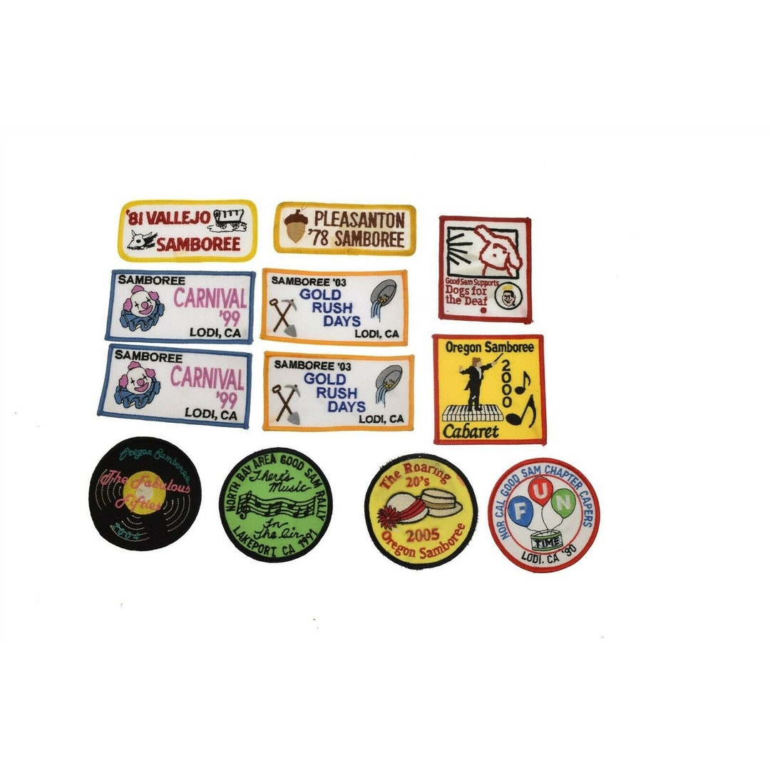 Good Sam parches lote de 12 Oregon California Sordo - Etsy España