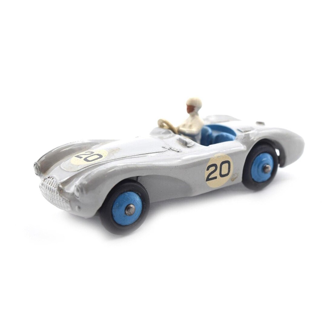 Dinky Toys Meccano Aston Martin Model 110 Gray Convertible Race Car #20 ...