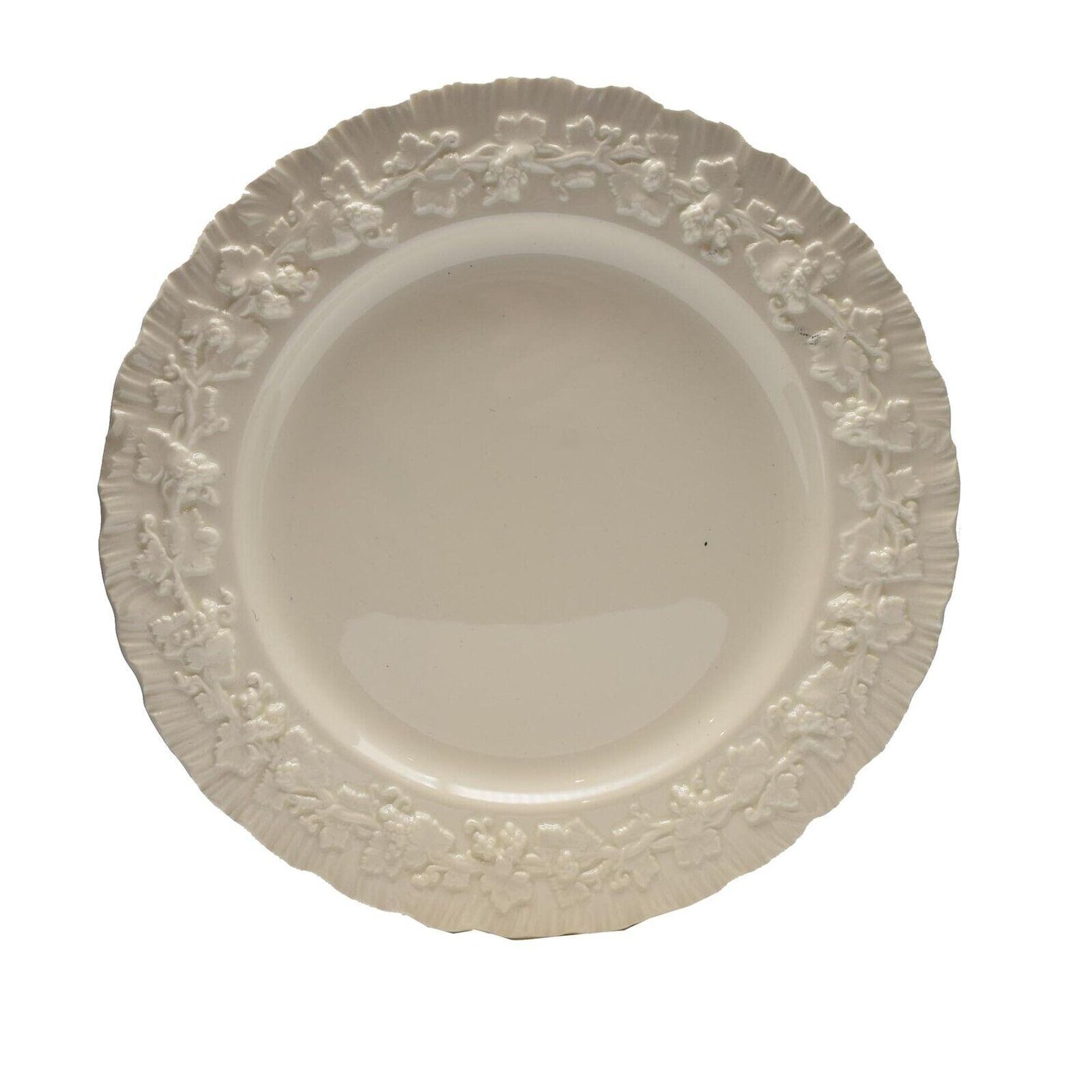 Wedgwood Cream Color on Cream Color Shell Edge 6 1/4" Bread & Butter ...