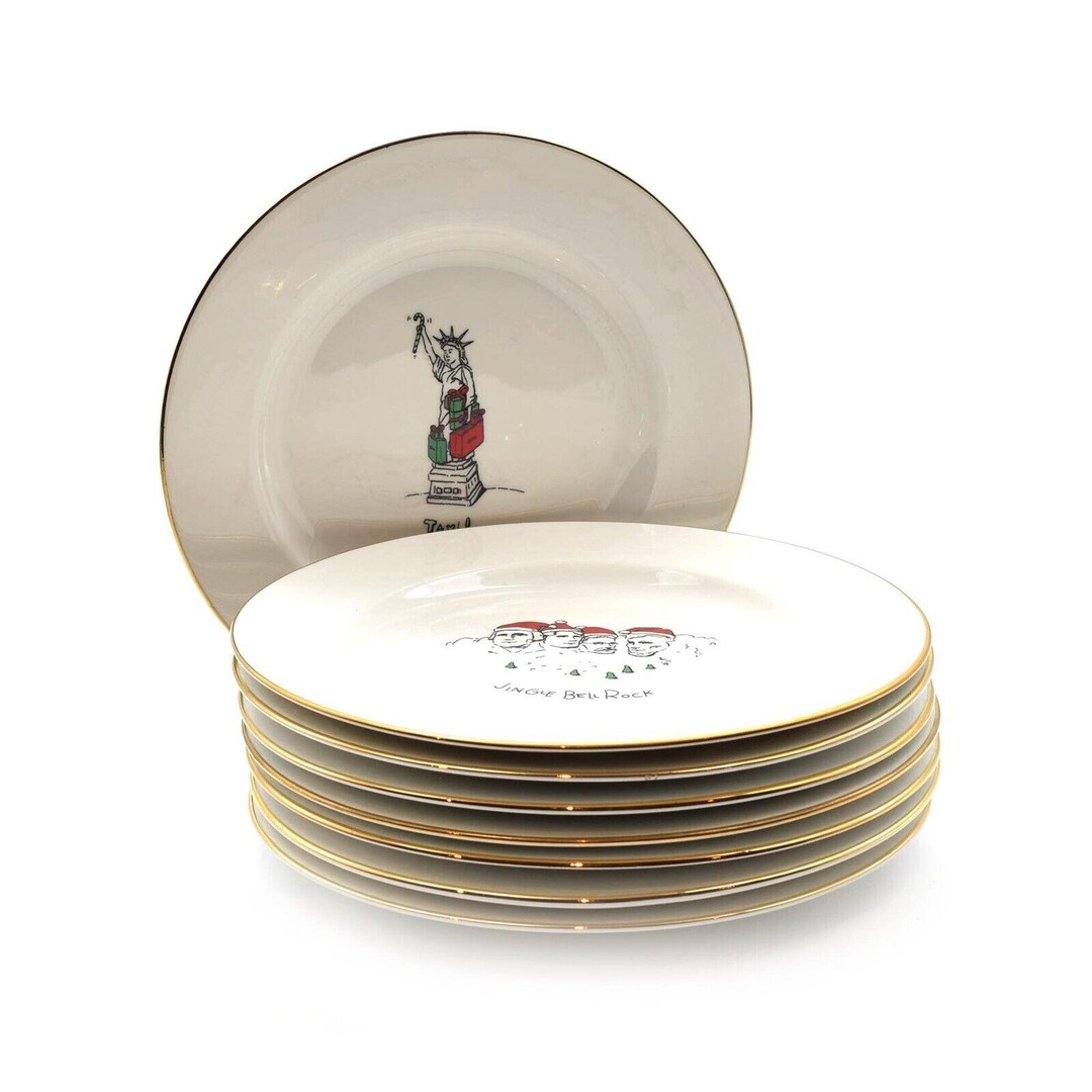 Merry Masterpieces American Collection Christmas First Edition Dessert ...