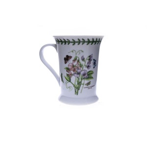 Pimpernel Mug Botanic Garden Portmeirion Footed Mug Sweet Pea 4 5/8" - Etsy