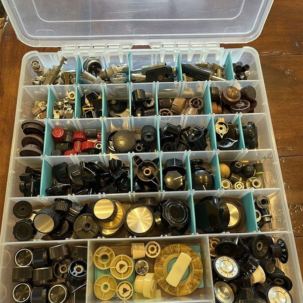 Vintage Radio Knobs - Etsy
