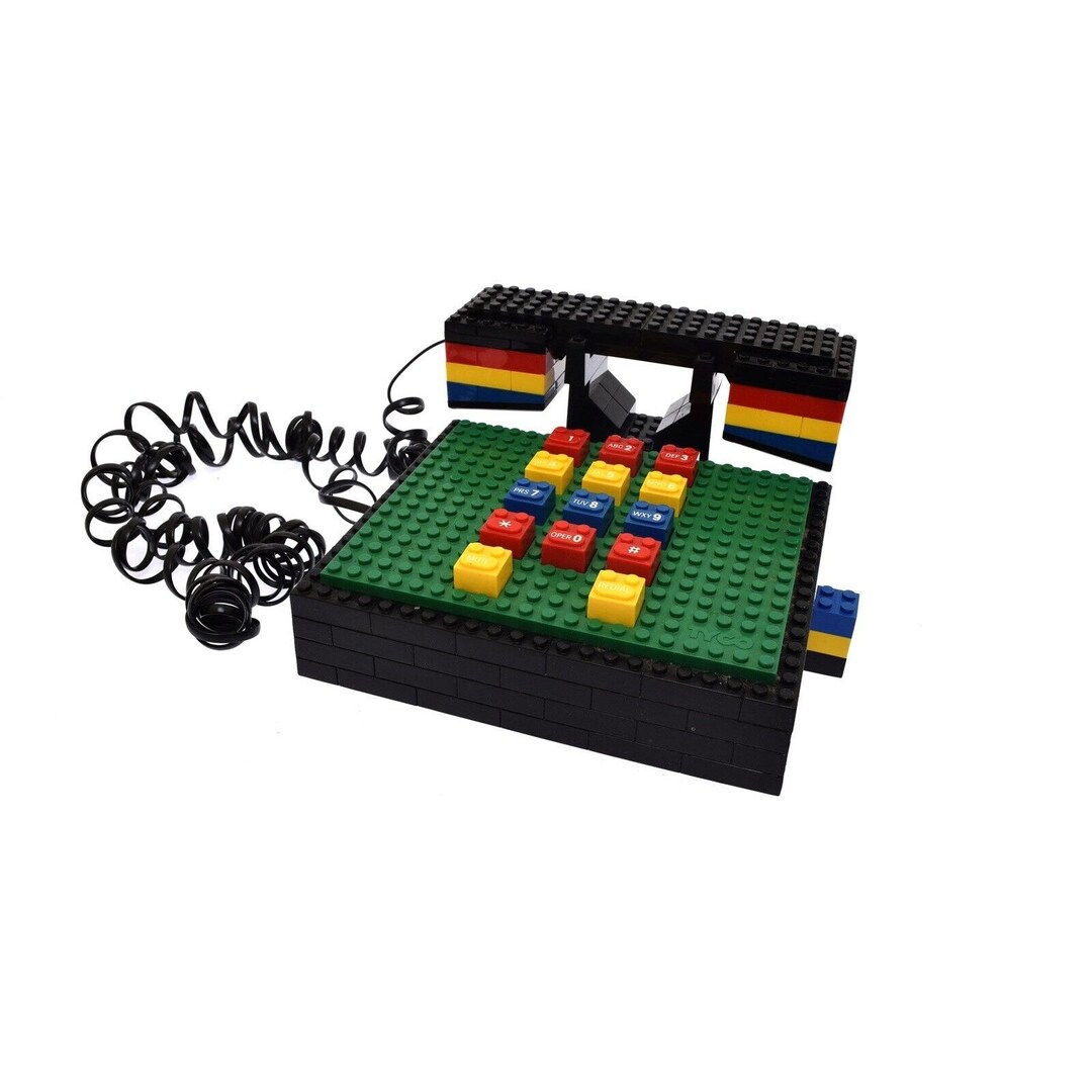 TYCO 1980's Super Blocks Lego Telephone lego Phone - Etsy