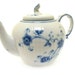 Sigma Victoria Blue White Blue Floral Teapot & Lid 4 - Etsy