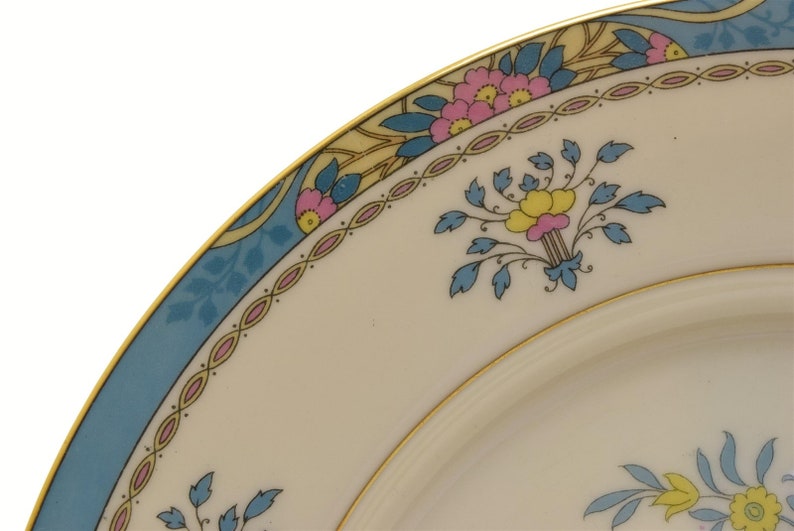 Lenox Blue Tree 8.25 Salad Plate Black Backstamp - Etsy