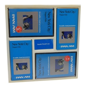 Pan Am Airline Audio Visual Slide Presentation Cassettes New - Etsy