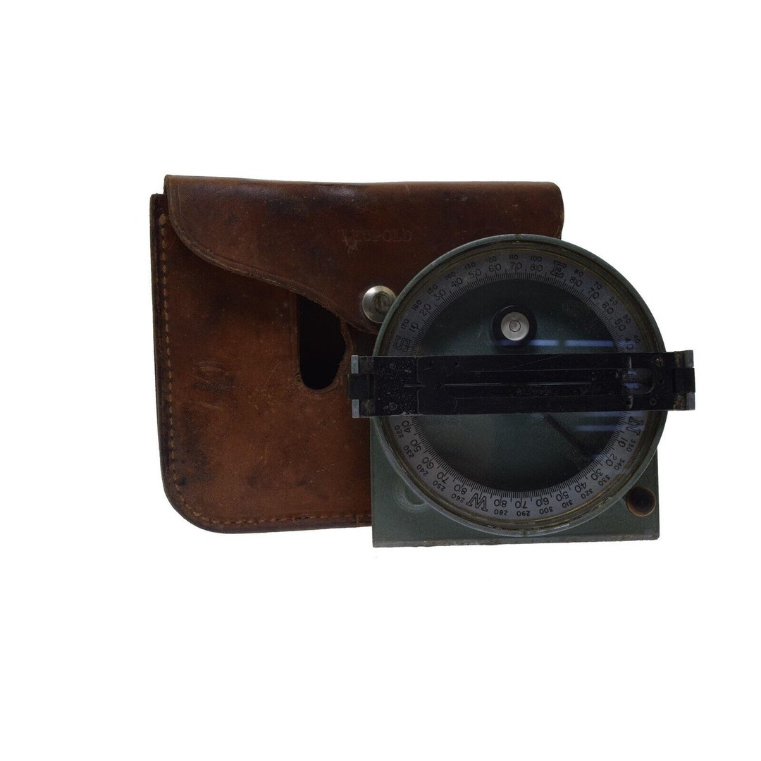 Vintage Leupold Forester Compass With Leather Case Green Portland ...