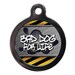 Funny Dog Tags Bad Dog for Life Pet ID Tag Funny Dog Cat Identity Tags ...