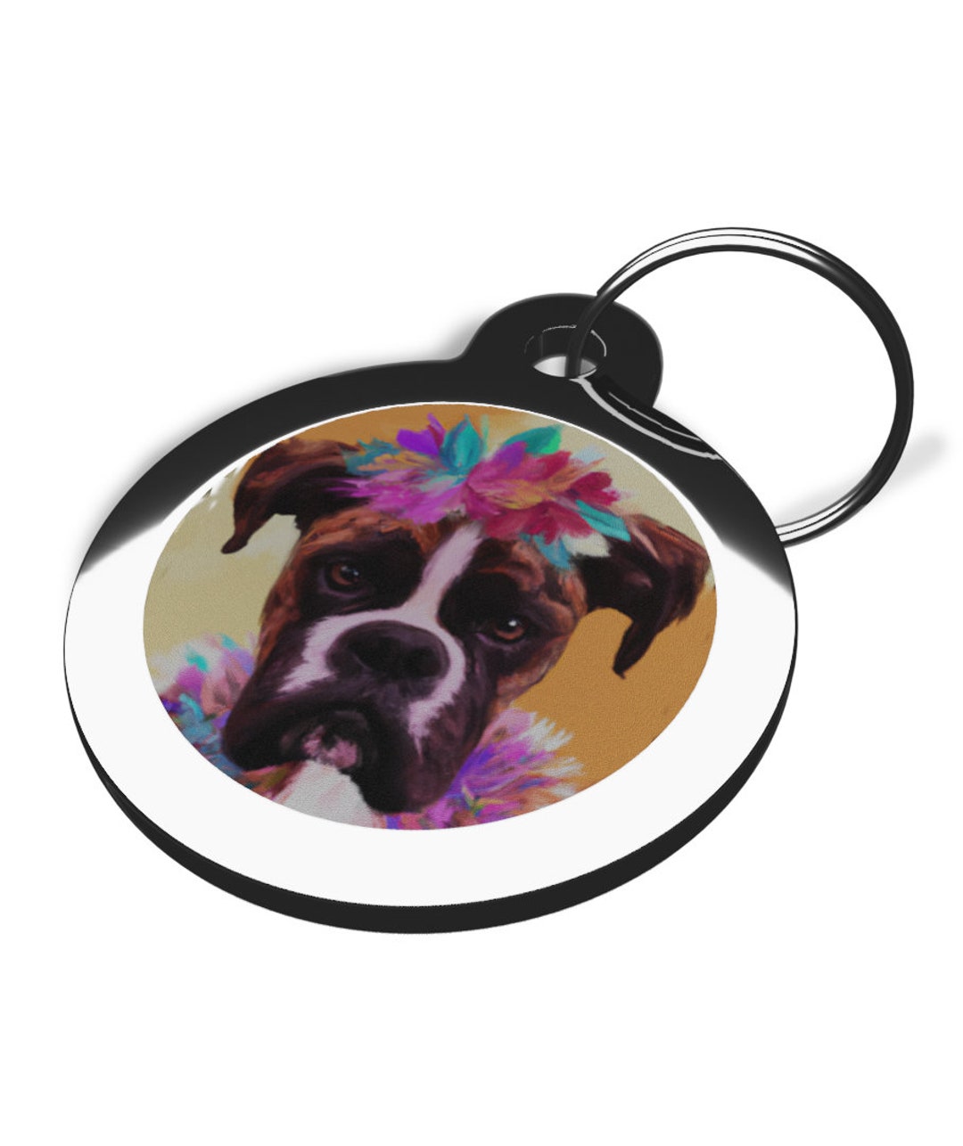 Boxer Pet Tags - Various Designs Available - Etsy