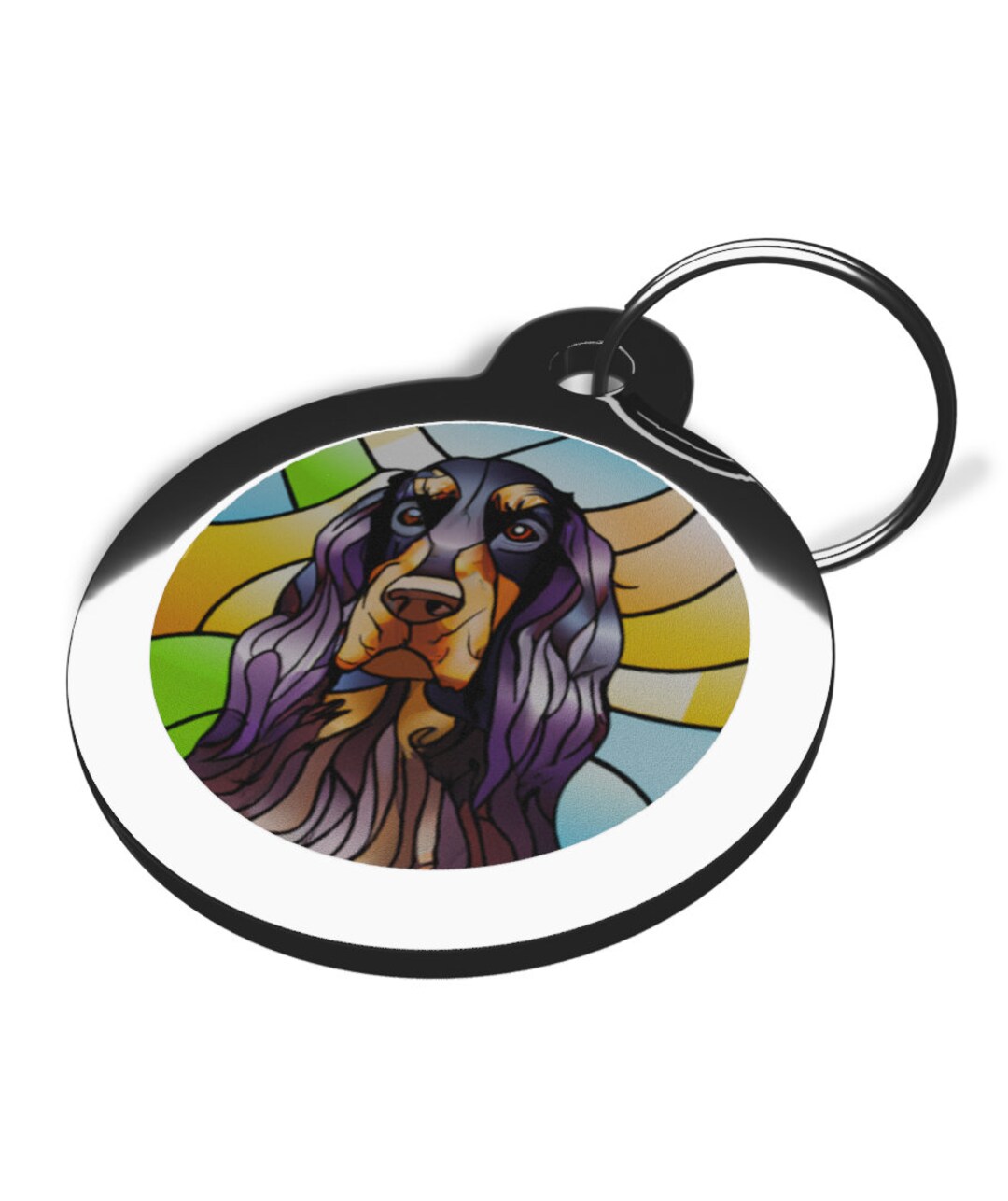 Gordon Setter Personalised Dog Tags for Dogs Breed Pet ID Tags Metal ...