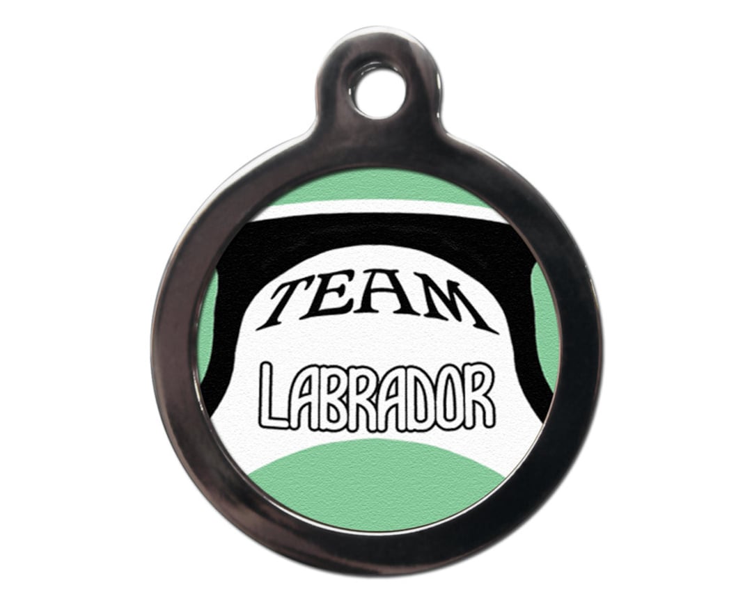 Team Labrador Pet Tags dog Breed ID Tags-dog Identity Tags - Etsy