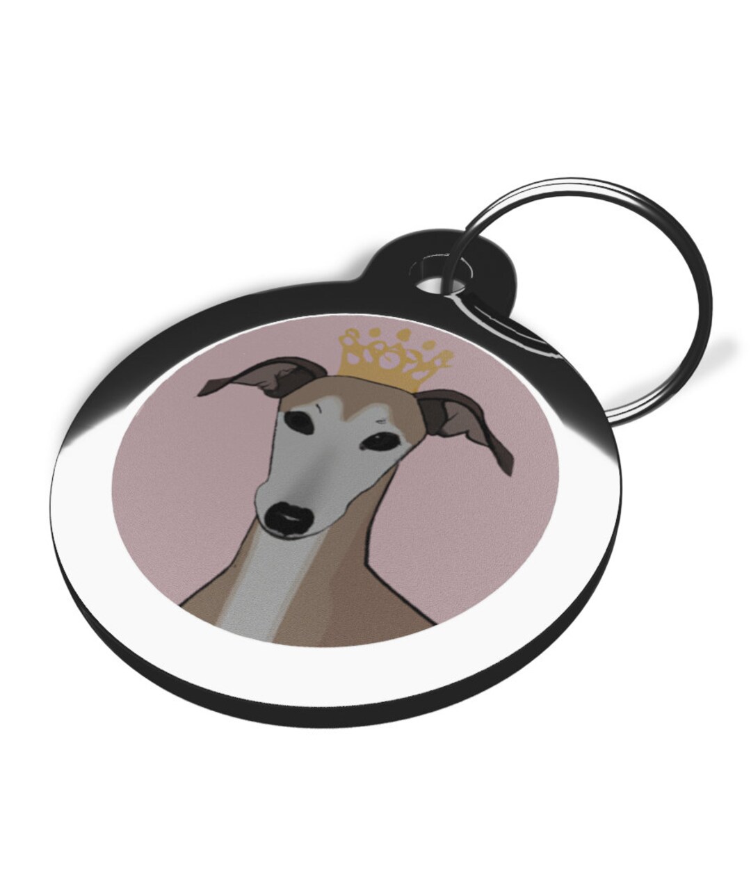 Greyhound Personalised Dog Tags for Dogs Breed Pet ID Tags Metal ...