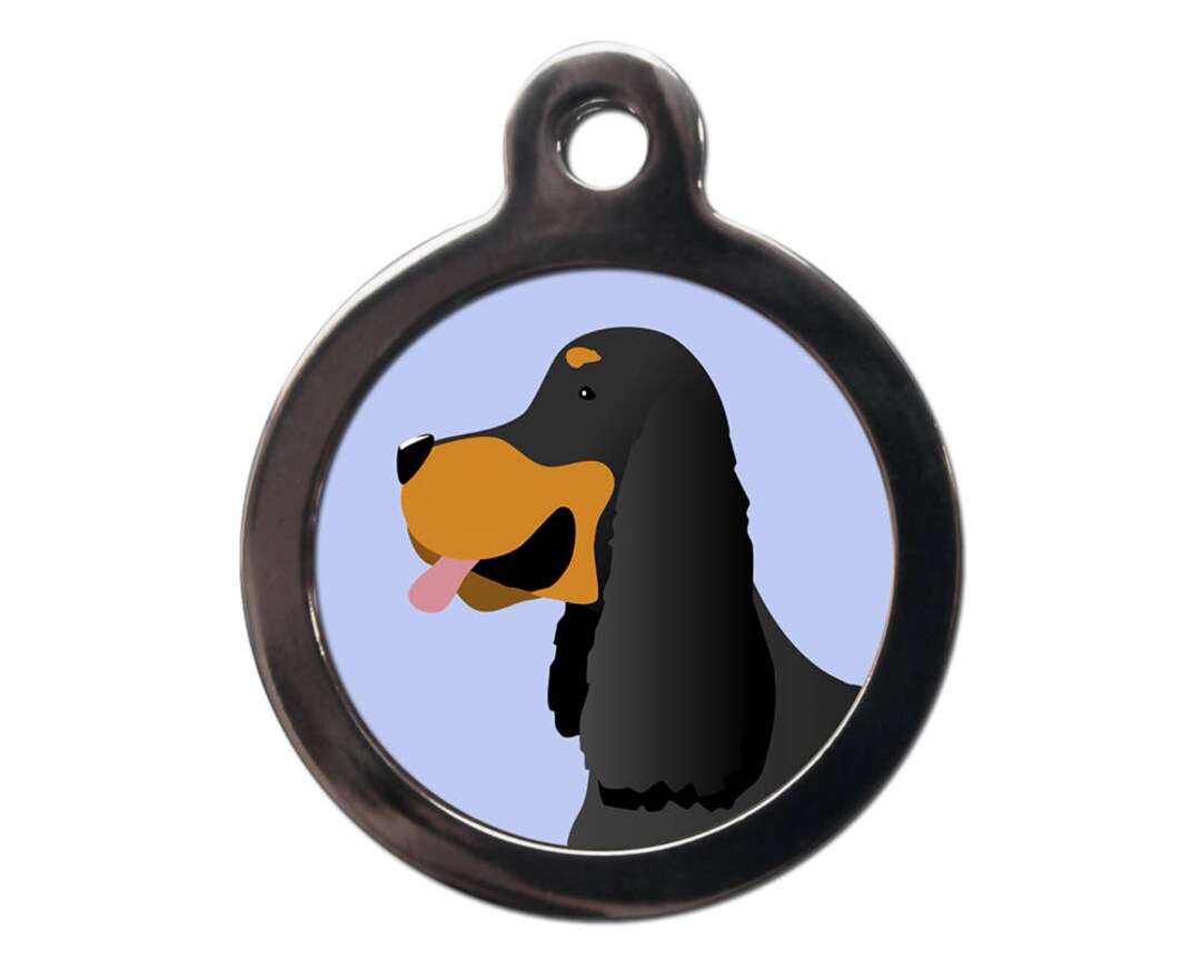 Custom Breed Dog Tag - Gordon Setter Pet Tag - Etsy