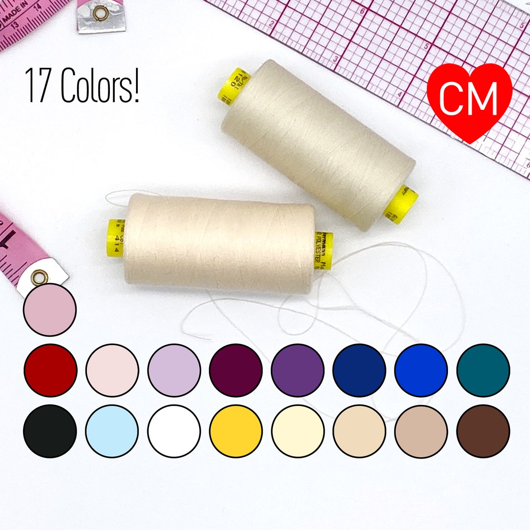Gutermann Mara 120, All Purpose Thread, 1,093 Yd Spools - Etsy