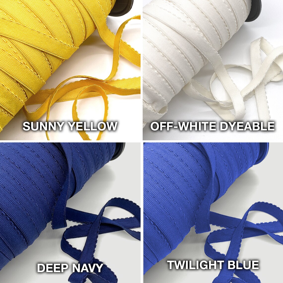 1/2 12mm Picot Elastic Soft Plush Back 2 Yards - Etsy