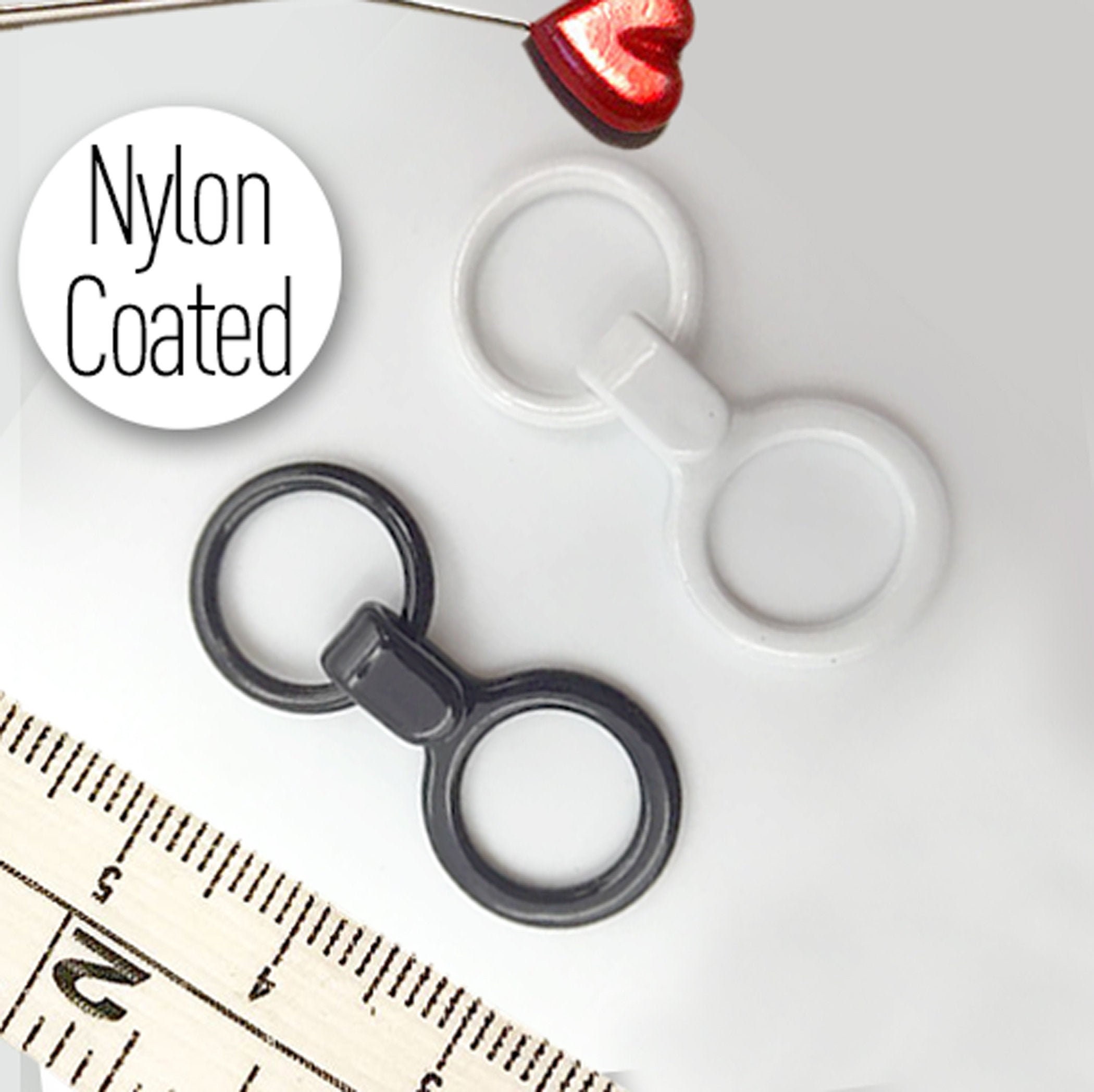 3/8 or 10mm Ring With J-hook Set Converts Bra Into a - Etsy