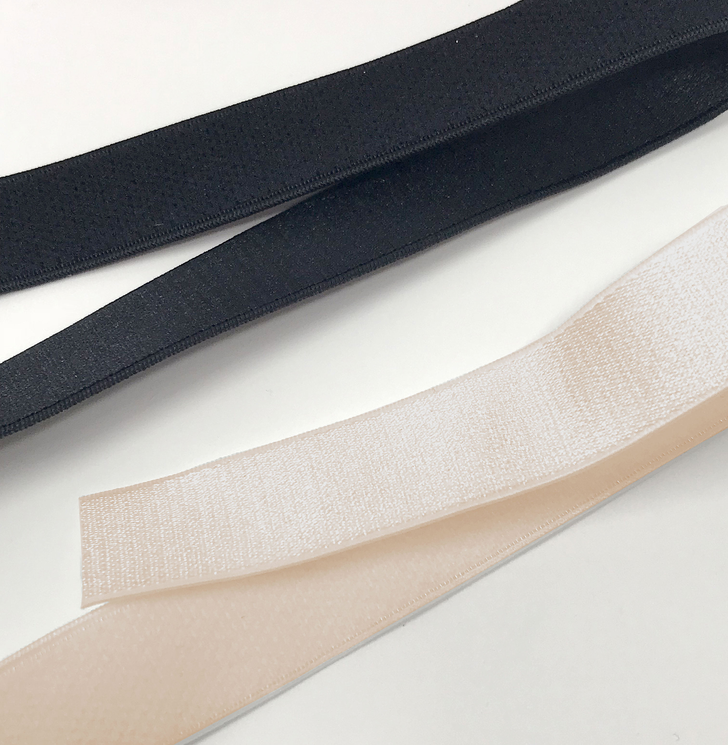3/4 20mm Satin Strapping Elastic Bra Strap in Black - Etsy