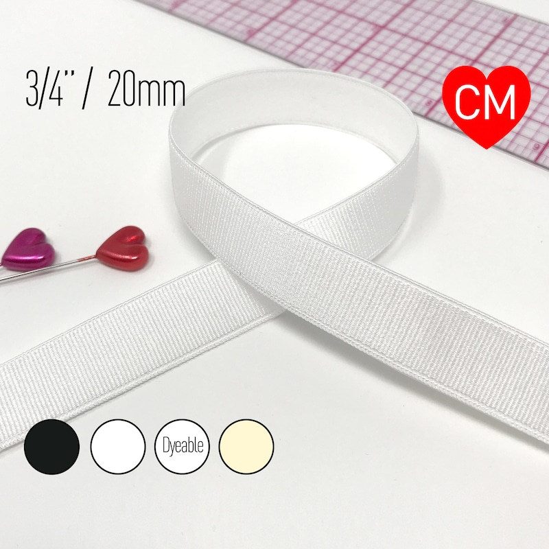 3/4 Bra Strap Elastic - Etsy