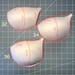 Molded Contoured Bra Cups, Inserts or Sewn in for Lingerie, Swimwear ...