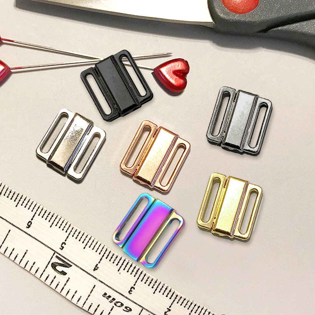 12mm Metal Front Closures – Perfect for Bra, Swimwear and Lingerie - Etsy