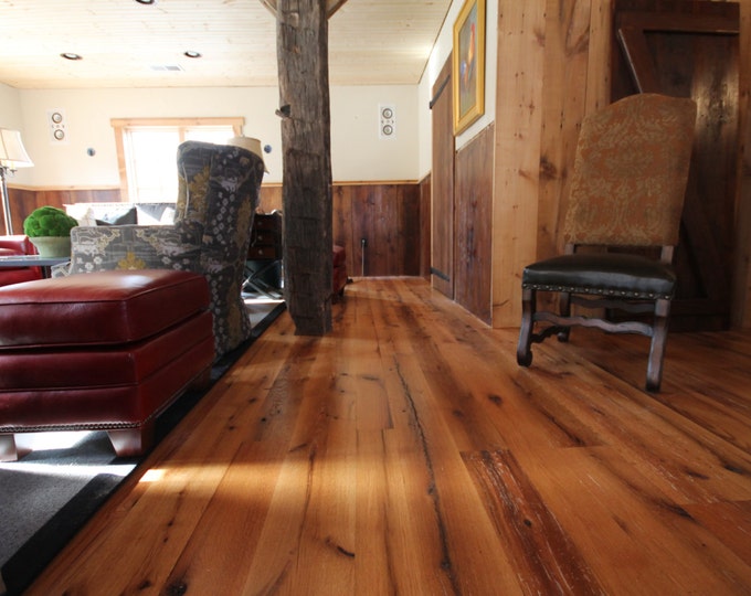 Reclaimed Red Oak Flooring (pennsylvania Barn Wood Store and Mill) - Etsy