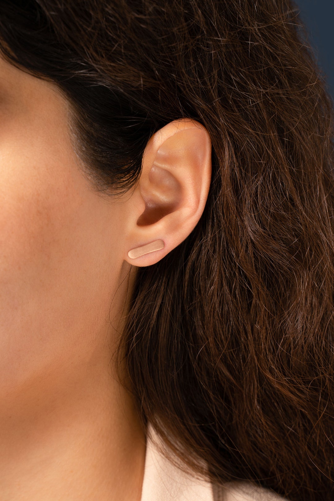 Flat bar earrings store