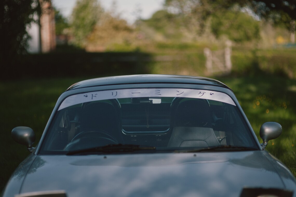 JDM Car Windscreen Sun Banner Japanese - Etsy
