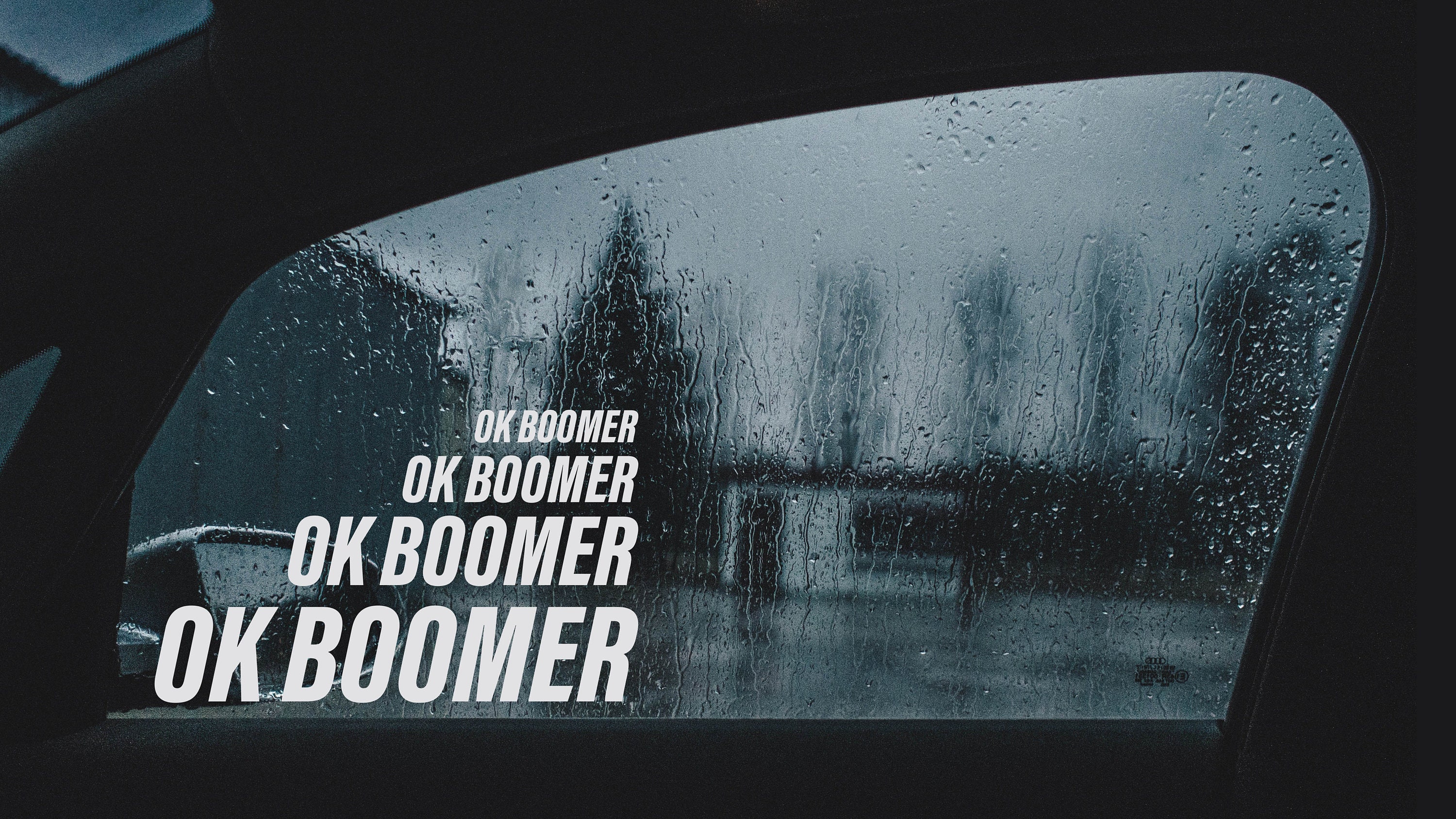 Ok Boomer Transparent Window Sticker - Etsy UK