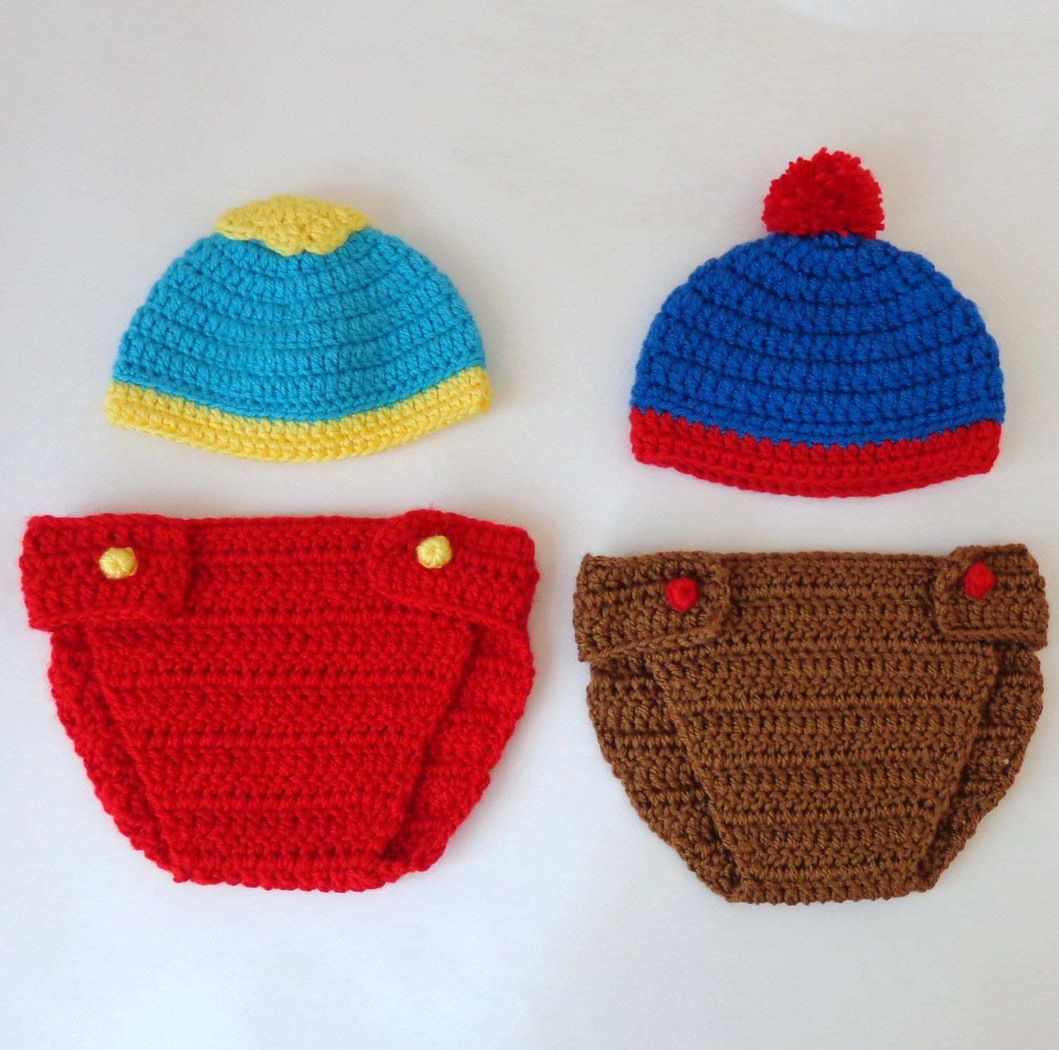 South Park Hat and Diaper Cover eric Cartman Stan Marsh - Etsy India