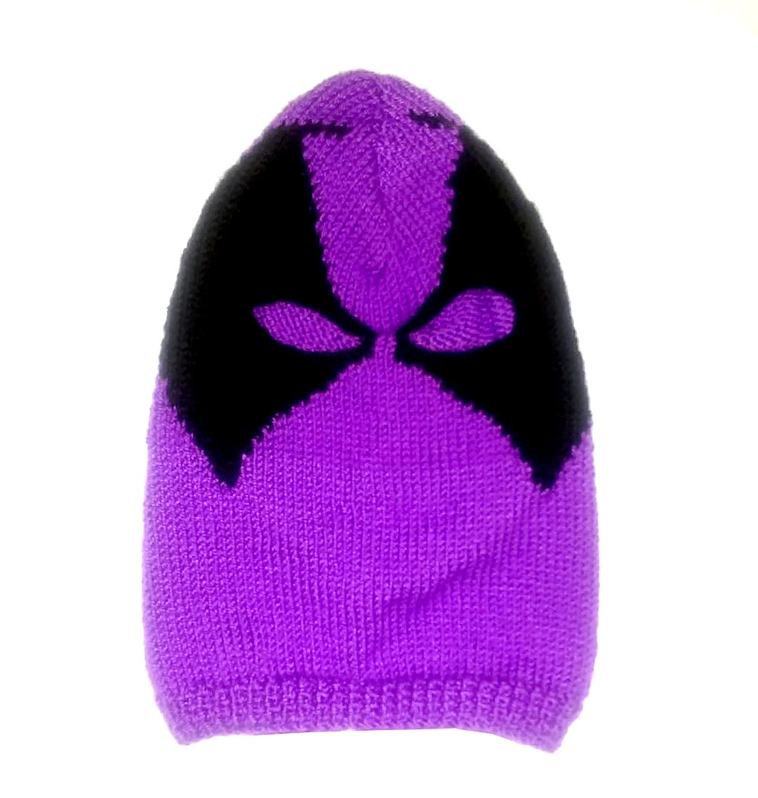 Prowler Mask Balaclava From Spider Man, Marvel Mask- Purple Mask ...