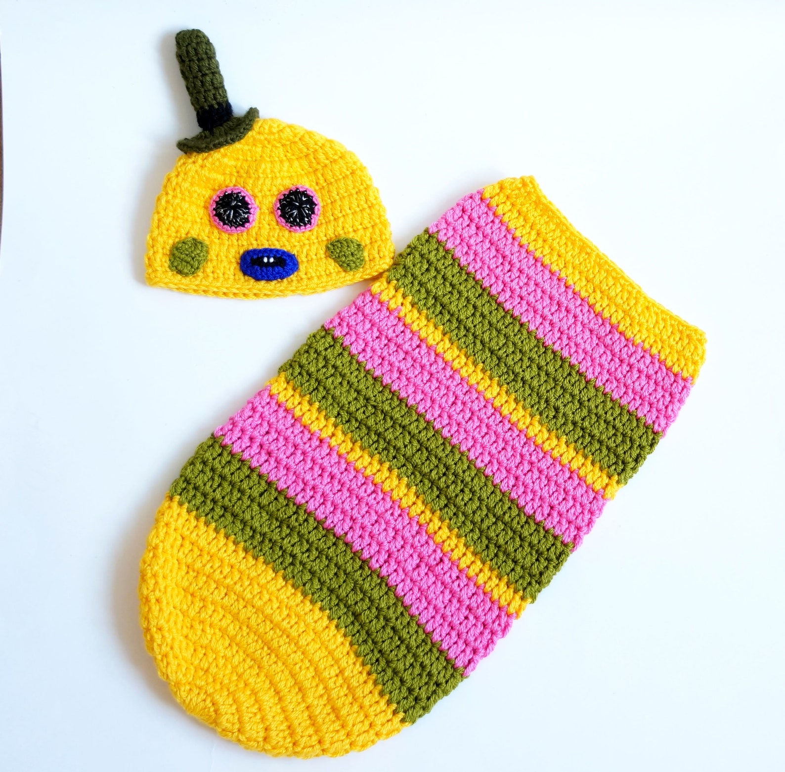 Mr. Dinkles Hat and Cocoon Costume From Trolls Premie - Etsy