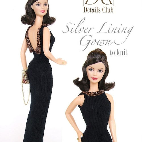 Knitting Pattern for 11 1/2 Doll barbie: Breezy Cardi - Etsy UK