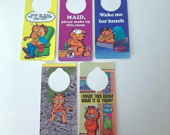 Garfield Wall Sign - Etsy