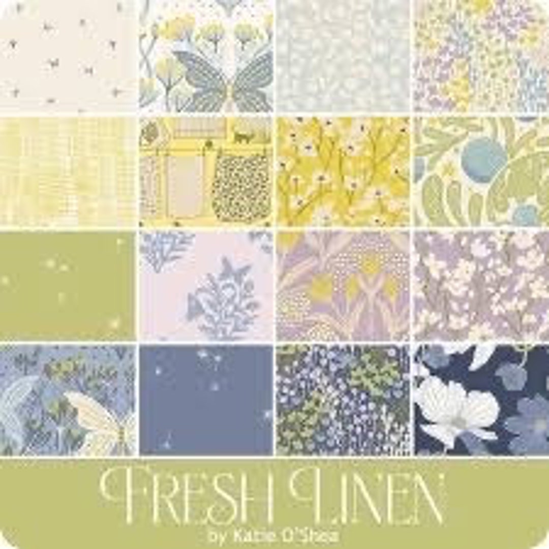 Fresh Linen Art Gallery Fabrics Fat Quarter Bundle--16 Fat Quarters. - Etsy
