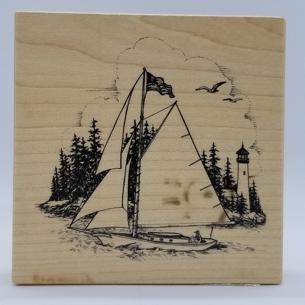 Nautical Rubber Stamp - Etsy