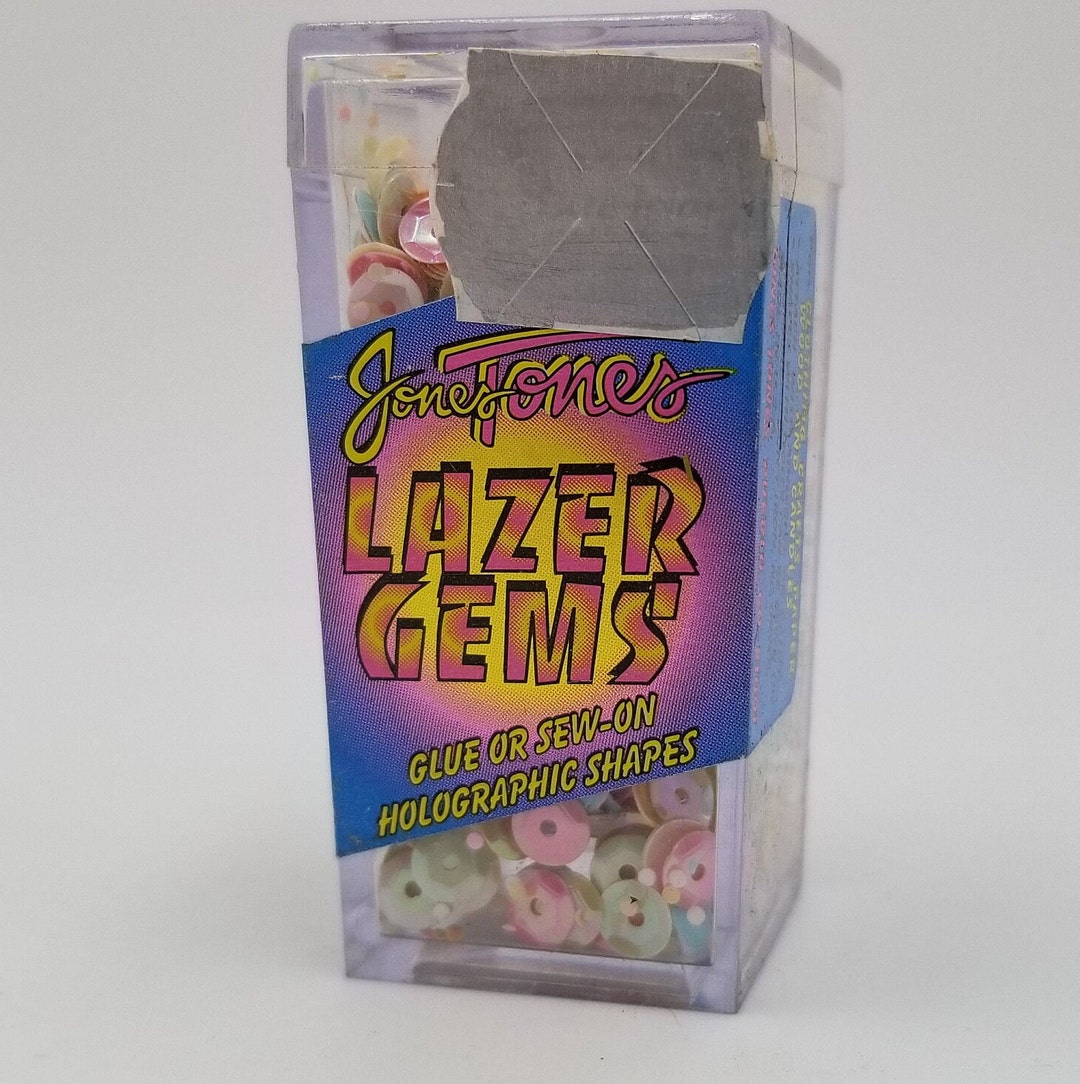 Jones Tones Lazer Gems Pastel Pearl Cups Embellishments - Etsy