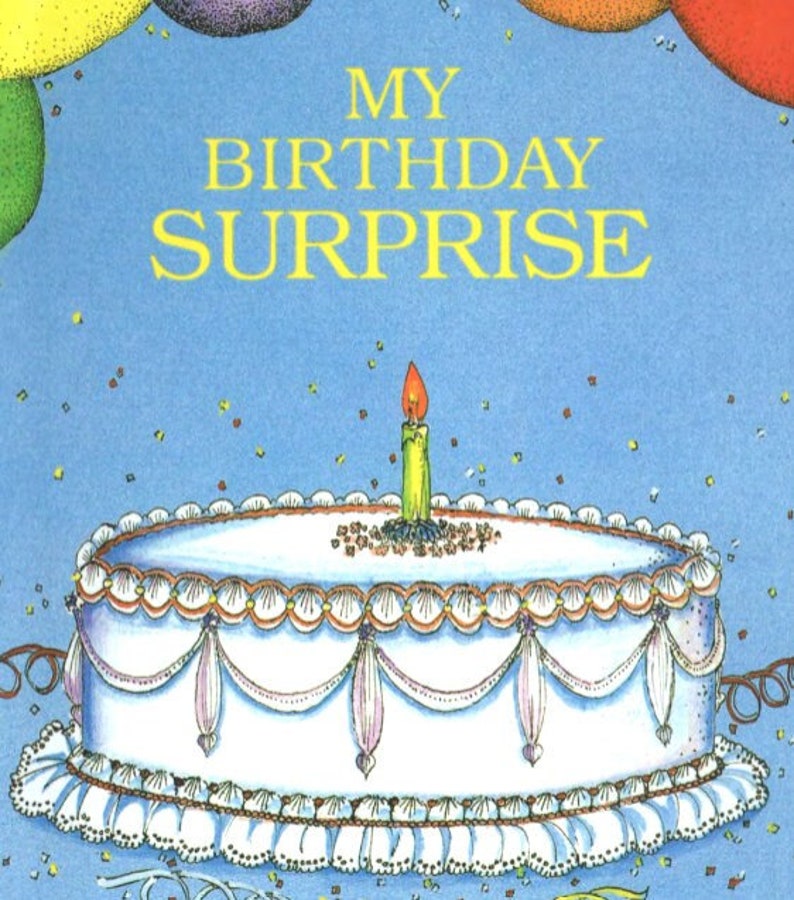 Personalized Children's Book My Birthday Surprise - Etsy