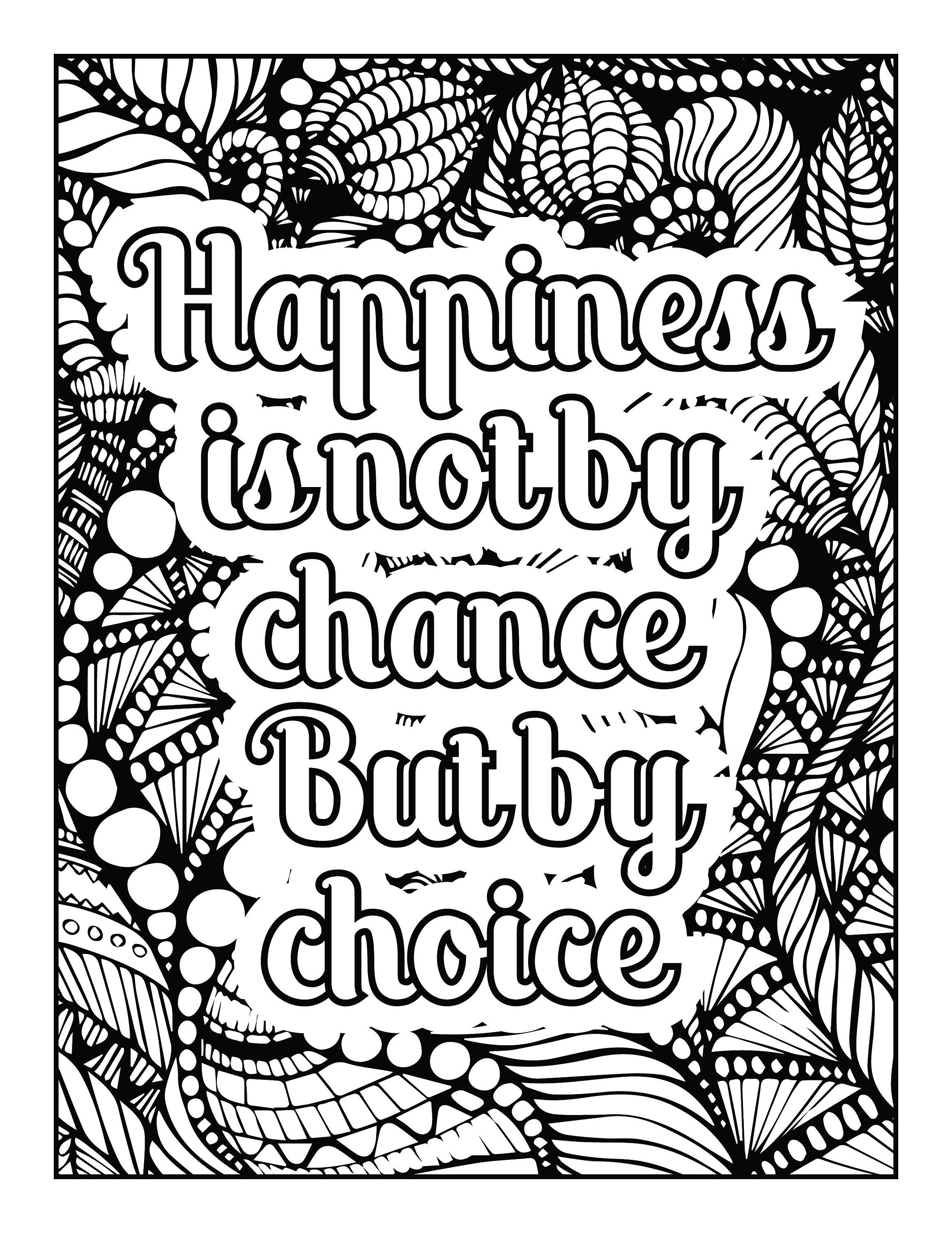 Coloring Pages 260. Quotes Digital Download Coloring Pages - Etsy