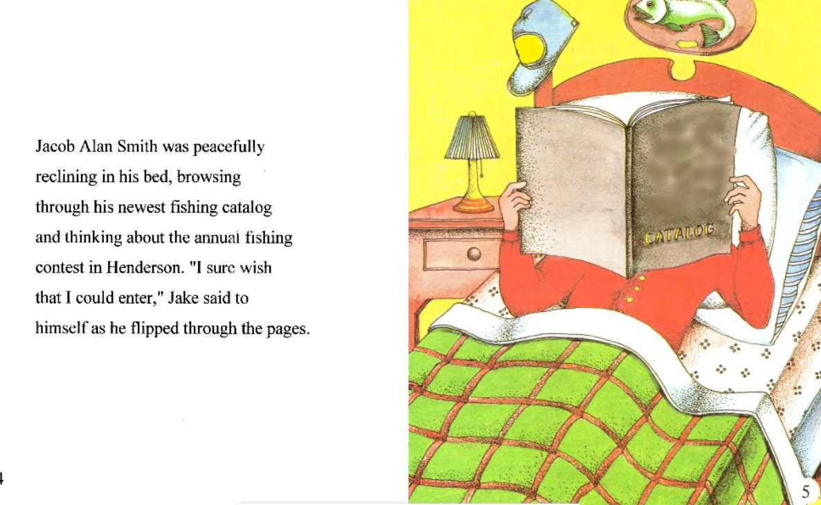 Personalized Children's Book My Fishing Adventure Kids Fishing Book. - Etsy