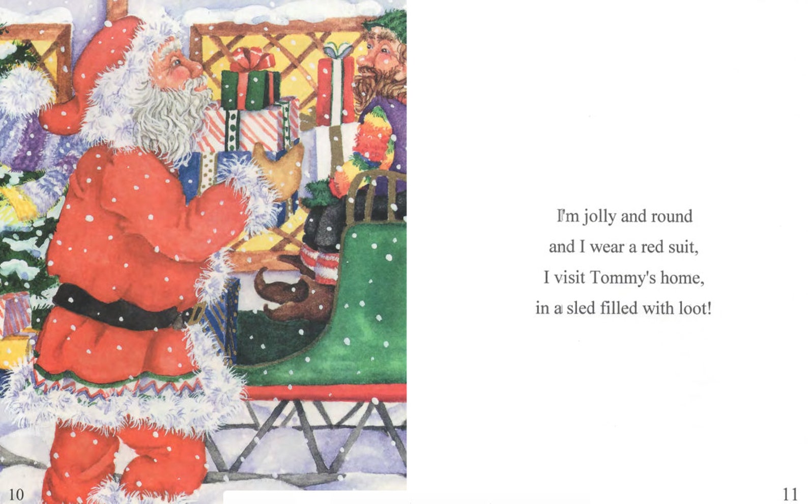 Personalized Book Santa's Story. Children's Book Personalized - Etsy