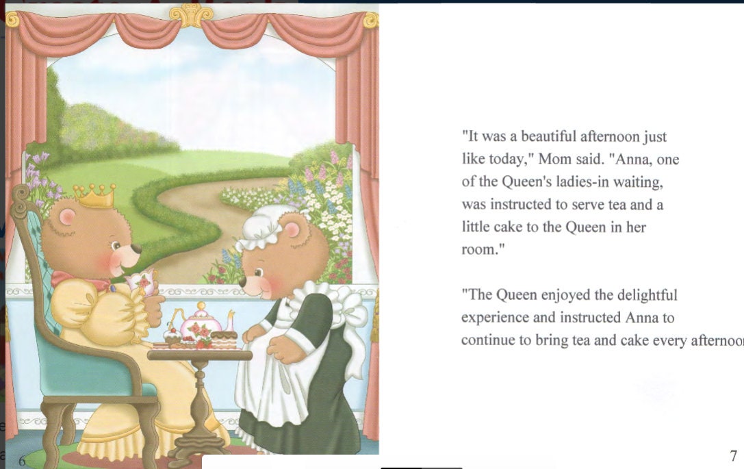 Personalized Children's Book My Tea Party - Etsy