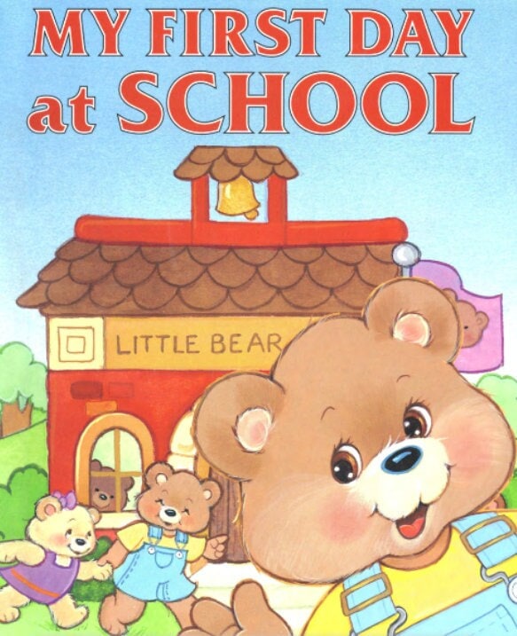 Personalized Children's Book My First of School All About Me Books - Etsy