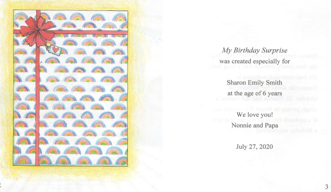 Personalized Children's Book My Birthday Surprise - Etsy