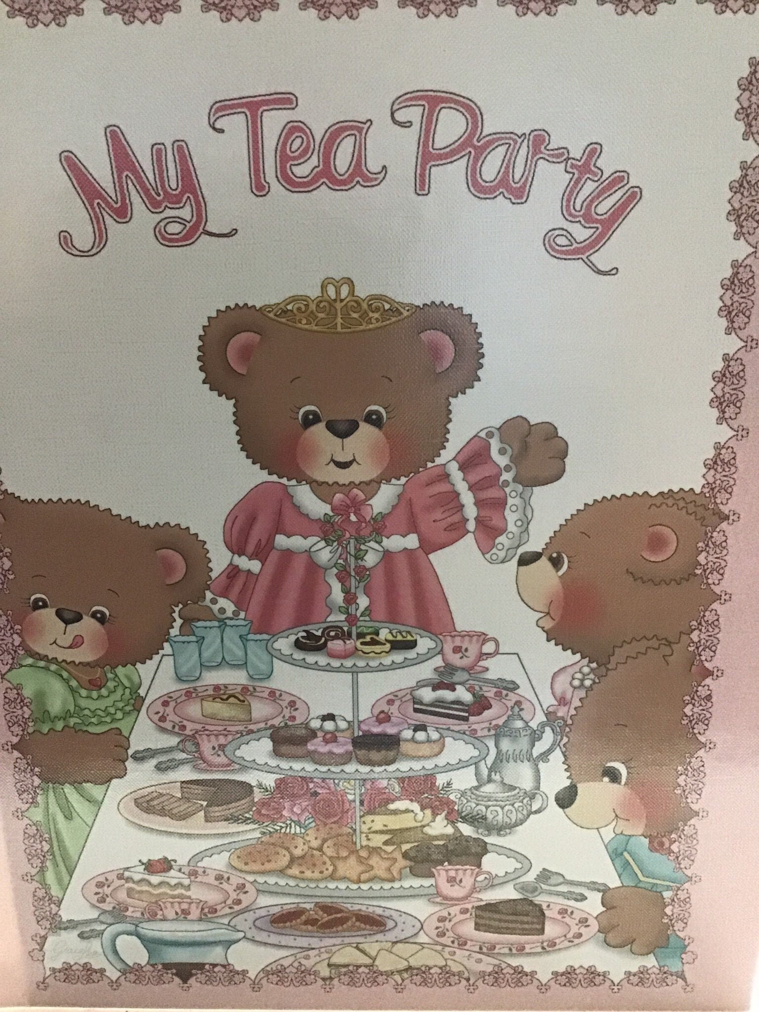 Personalized Children's Book My Tea Party - Etsy