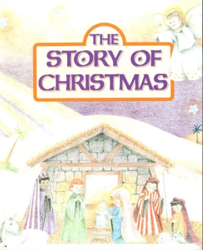 The Story of Christmas Personalized Children's Book. Christmas - Etsy