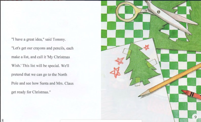 Personalized Children's Books My Christmas Wish - Etsy