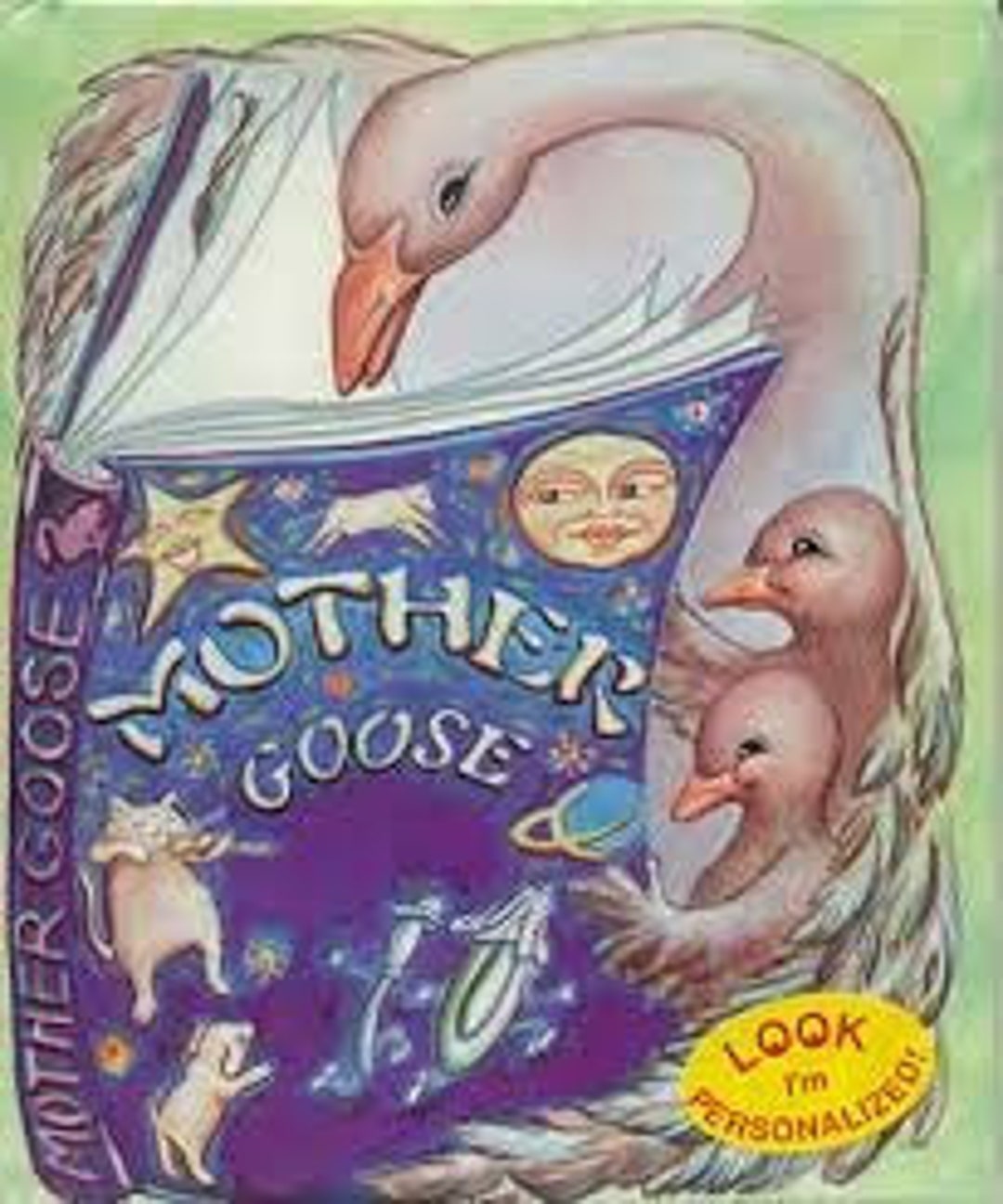 Personalized Children's Book Mother Goose - Etsy